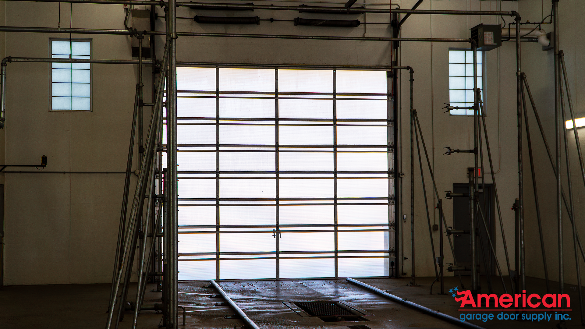 Polycarbonate Truck Wash Bay Doors: Ideal For Department of ...